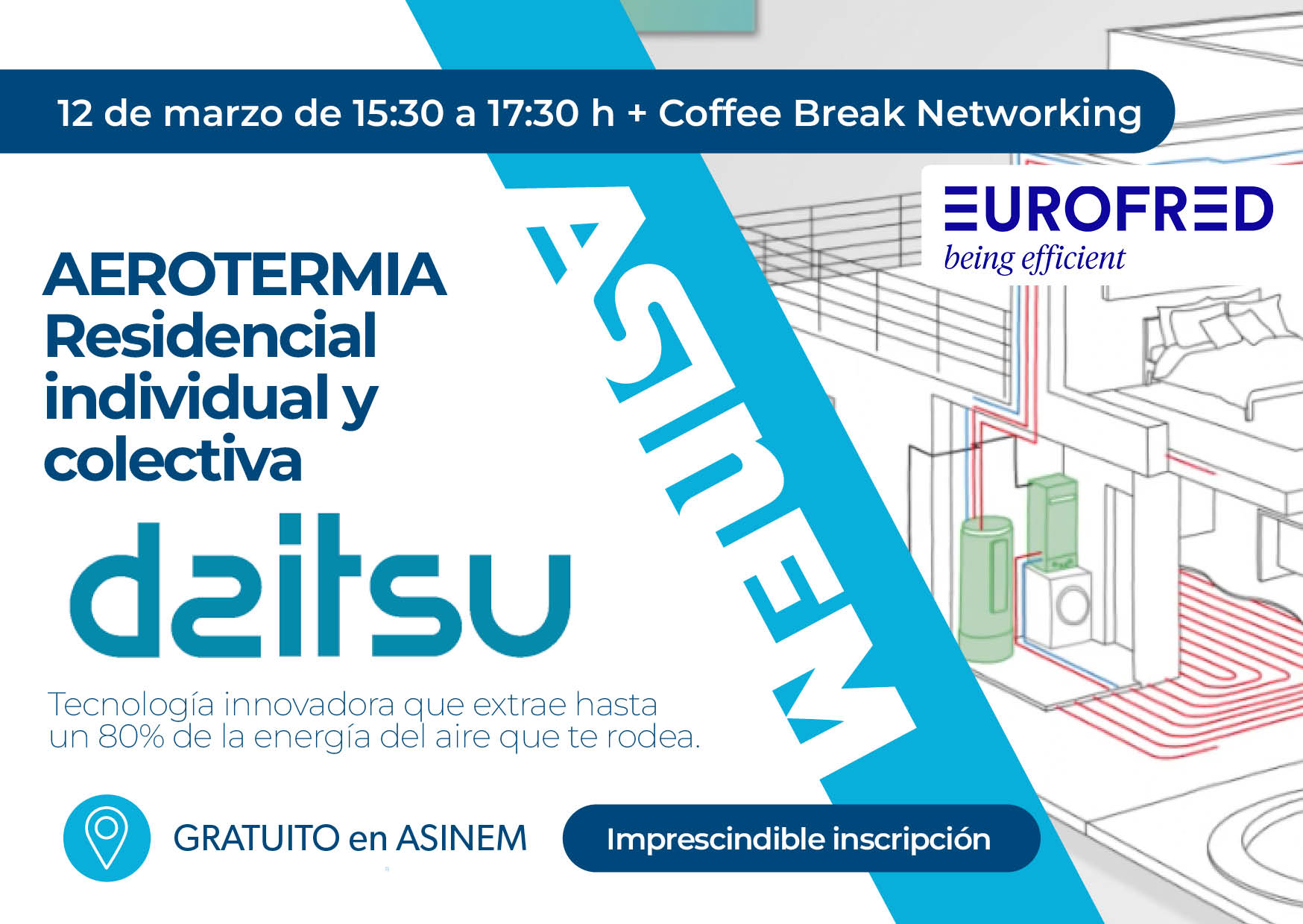 JORNADA EUROFRED y DAITSU: AEROTERMIA RESIDENCIAL INDIVIDUAL Y ...